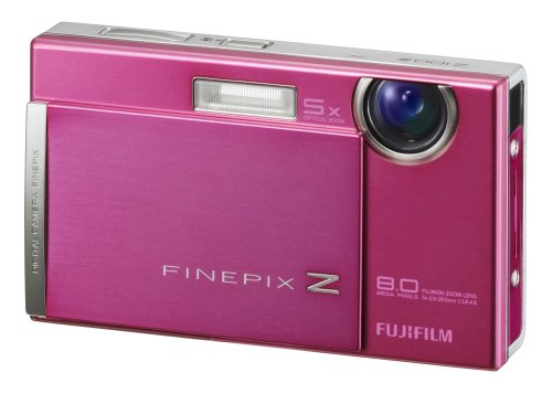 Fujifilm Finepix Z100fd 8MP Digital Camera with 5x Optical Image Stabilized Zoom (Pink)