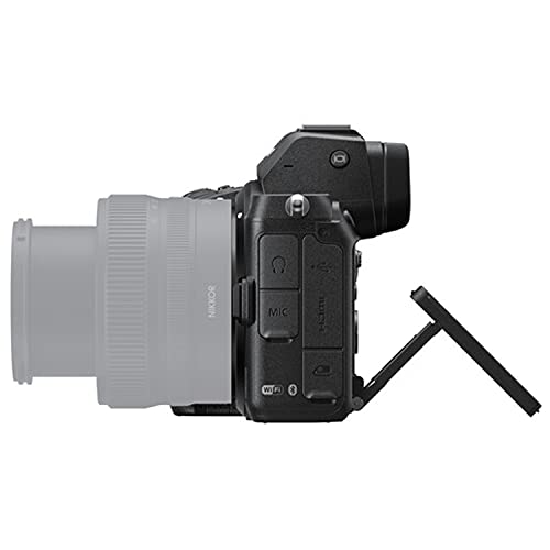 Nikon Z5 Mirrorless Digital Camera 24.3MP Body (No Lens) + Shot-Gun Microphone + LED Always on Light+ 64GB Extreme Speed Card, Gripod, Case, and More (26pc Video Bundle)
