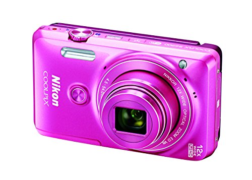 Nikon COOLPIX S6900 Digital Camera with 12x Optical Zoom and Built-In Wi-Fi (Pink)