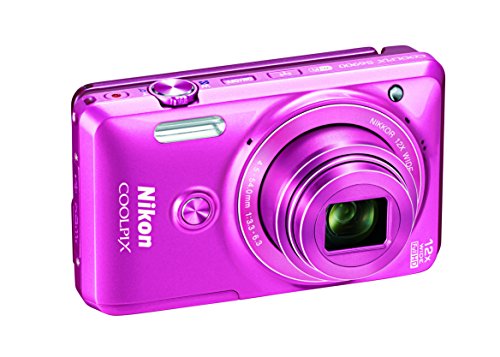 Nikon COOLPIX S6900 Digital Camera with 12x Optical Zoom and Built-In Wi-Fi (Pink)