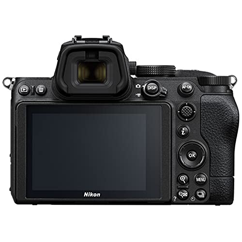 Nikon Z5 Mirrorless Digital Camera 24.3MP Body (No Lens) + Shot-Gun Microphone + LED Always on Light+ 64GB Extreme Speed Card, Gripod, Case, and More (26pc Video Bundle)