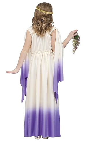 Fun World Girls Purple Goddess Costume, Large