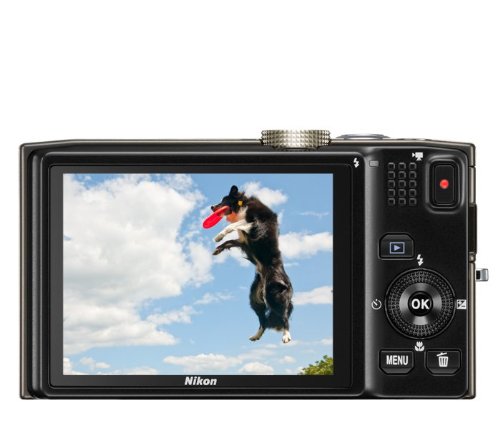 Nikon COOLPIX S8200 16.1 MP CMOS Digital Camera with 14x Optical Zoom NIKKOR ED Glass Lens and Full HD 1080p Video (Silver)