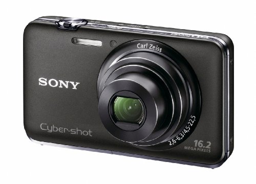 Sony Cyber-Shot DSC-WX9 16.2 MP Exmor R CMOS Digital Still Camera with Carl Zeiss Vario-Tessar 5x Wide-Angle Optical Zoom Lens and Full HD 1080/60i Video (Black)