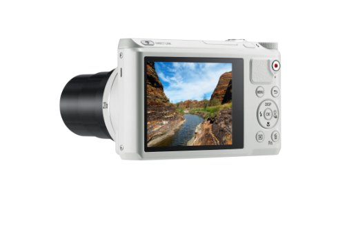 Samsung WB800F 16.3MP CMOS Smart WiFi Digital Camera with 21x Optical Zoom, 3.0" Touch Screen LCD and 1080p HD Video (White) (Discontinued by Manufacturer)