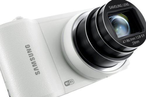 Samsung WB800F 16.3MP CMOS Smart WiFi Digital Camera with 21x Optical Zoom, 3.0" Touch Screen LCD and 1080p HD Video (White) (Discontinued by Manufacturer)