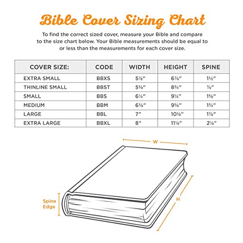 Christian Art Gifts Men's Classic Bible Cover Guidance Proverbs 3:6, Black Faux Leather, Large