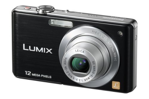 Panasonic Lumix DMC-FS4 Black 8.1MP Digital Camera