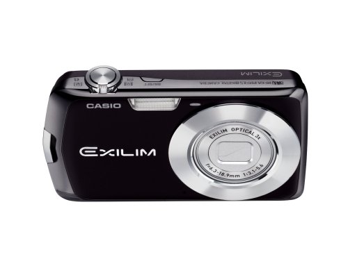 Casio Exilim EX-S5 10MP Digital Camera with 3x Optical Zoom and 2.7 inch LCD (Black)
