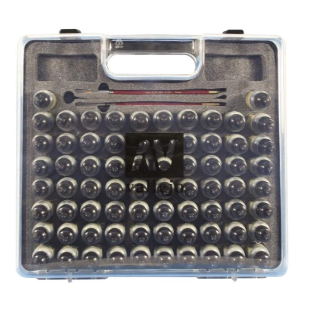 Vallejo Basic Colors Model Air Paint Case, 17ml