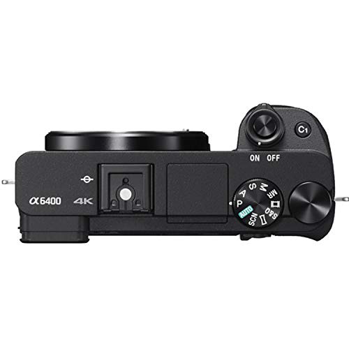 Sony Alpha a6400 Mirrorless Camera with 18-135mm Lens Bundle + 64GB Memory + (18PC Bundle)
