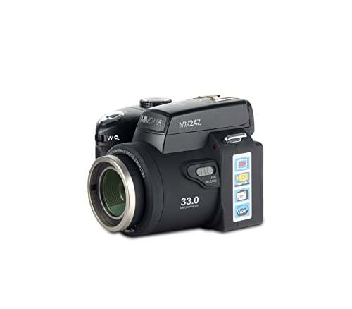 Minolta MN24Z 33 MP / 1080p HD Digital Camera w/Interchangeable Lens Kit (Black)