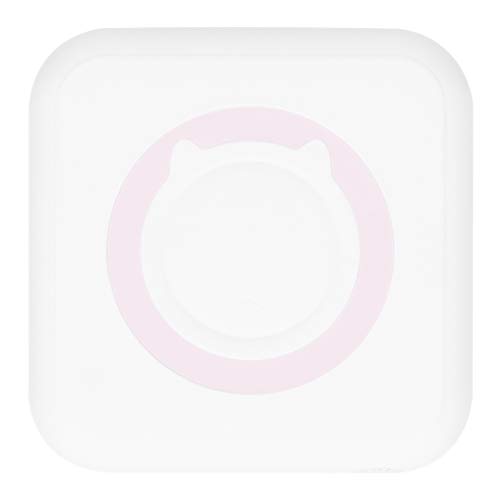 Zopsc-1 Portable Wireless Thermal Printer Bluetooth Mini Printer Label Wrong Question Printing 200dpi(Pink)
