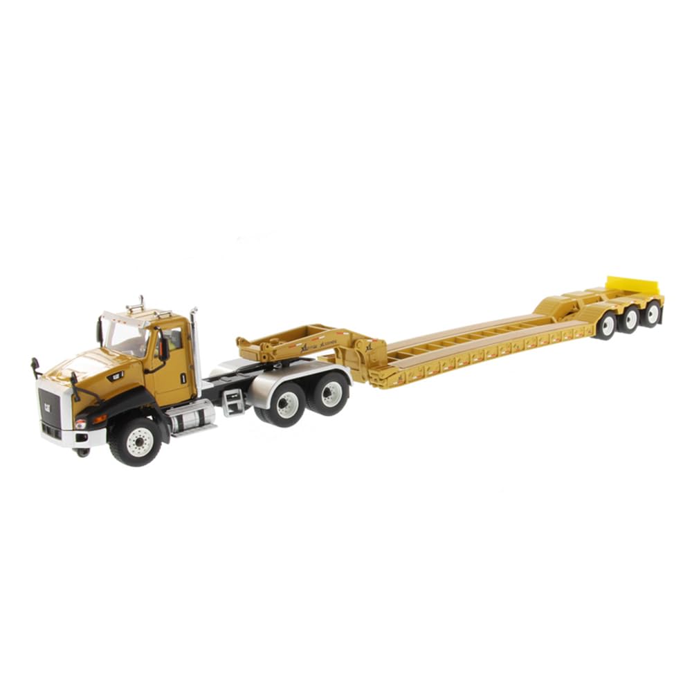 1:50 Caterpillar CT660 Day Cab Tractor with XL120 Low-Profile HDG Trailer - Core Classics Series - 85503C