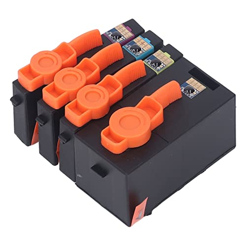 Hilitand 4 Color Ink Cartridges Refill Cartridge Replacement Print Photos, Test Papers, Documents Printer Cartridge for Printer Accessories