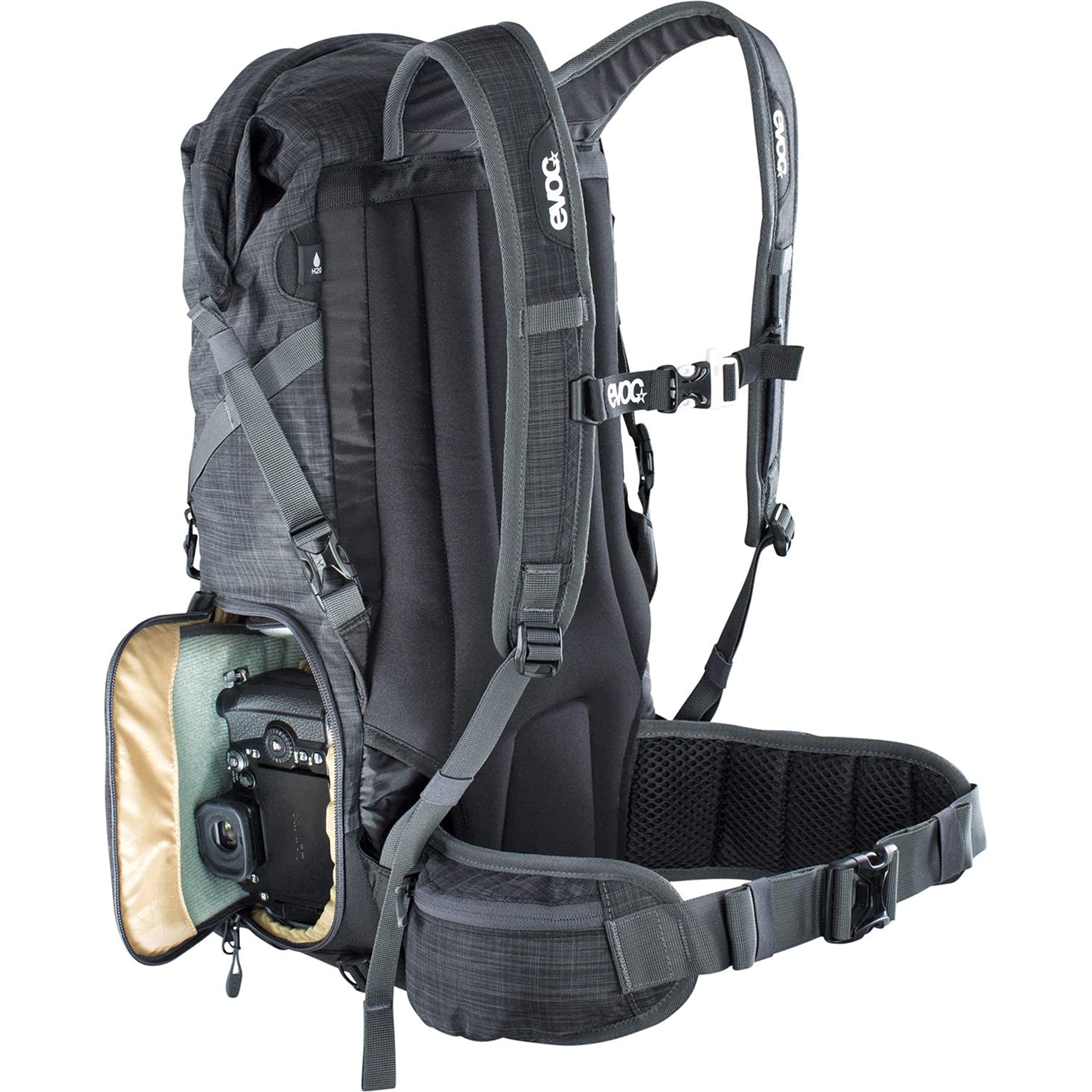Evoc PHOTOP 22L, Heather Carbon Grey, One Size