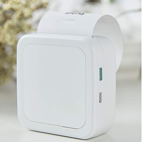1 Piece Photo Instant Printer Mini Pocket Thermal Printers with 1 Paper Roll Student Wrong Question Organizer