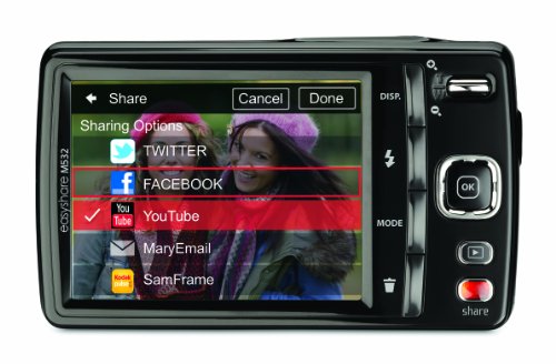 Kodak EasyShare M532 14 MP Digital Camera with 4x Optical Zoom and 2.7-Inch LCD - Silver