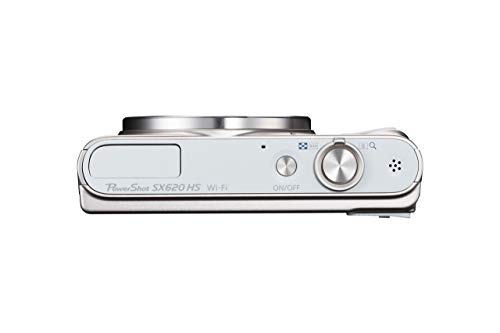Canon PowerShot SX620 Digital Camera w/25x Optical Zoom - Wi-Fi & NFC Enabled (Silver) (Renewed)
