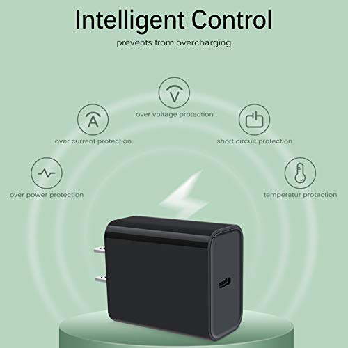 USB C Wall Charger for iPhone 14 Pro/14/13 Pro Max/12/11/SE/XS/XR/X/8,Samsung Galaxy A13 5G/A03s/A53 5G/S22 Ultra/S21/S20/,iPad,AirPods Pro,Pixel 6,20W PD Type C Fast Charging Block Cube Brick Android