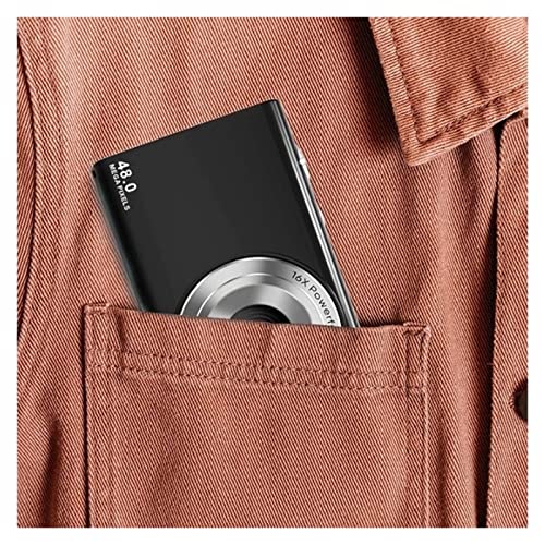 DYOSEN Digital Camera 2.88 Inch Vlogging 48Mega 48Mp Hd Digital Camera with 16X Digital Zoom Student Children's Photo Camera Digital Camera Photography (Color : A)