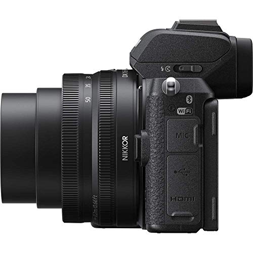 Nikon Z 50 Mirrorless Digital Camera with 16-50mm Lens (1633) + FTZ Mount Adapter + EN-EL25 Battery + 64GB Memory Card + Case + Corel Photo Software + HDMI Cable + More (International Model) (Renewed)