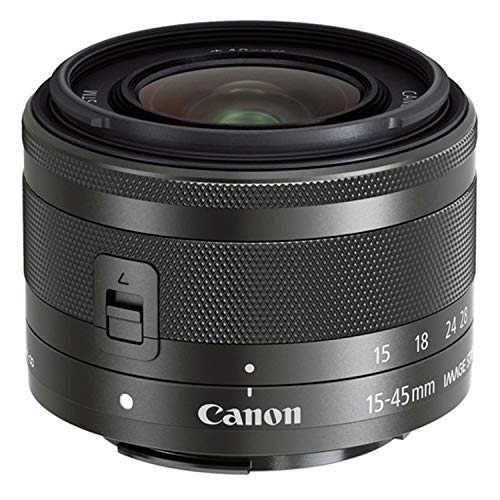 Canon EOS M50 Mirrorless Digital Camera Video Kit with 15-45mm Zoom Lens + Shot-Gun Microphone 6 + LED Always on Light+ 128GB Card, Gripod, Case, and More (18pc Video Bundle)