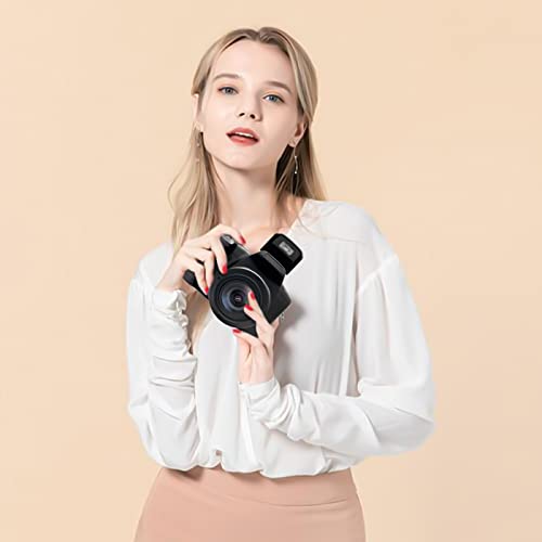 Kmonabie Digital Cameras for Photography, Digital Camera 16mp 2.4 Inch LCD Screen 16x Digital Zoom Small Camera for Teens Students Boys Girls Seniors