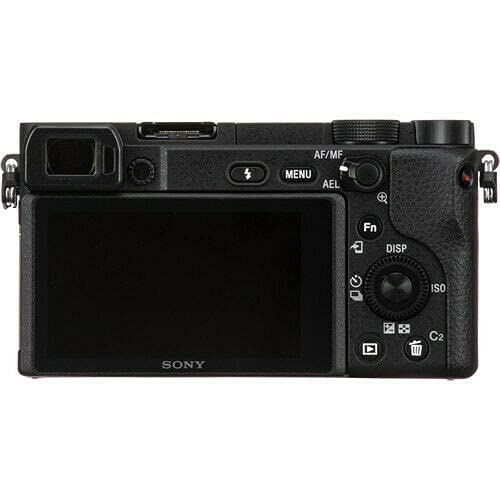 Sony Alpha a6400 Mirrorless Digital Camera (Body Only) - Pro Bundle Includes: Sandisk Extreme Pro 32GB SD, Slave Flash, Tripod, Gadget Bag, HDMI Cable and More