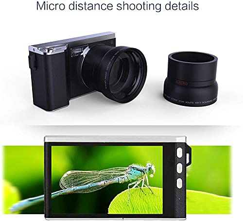 Digital Camera 24MP 4.0 Inch Touch Monitor Camera for Backpacking FHD Mini Compact Wide Angle Lens Pocket Camera for Photography(2 batteries Included)