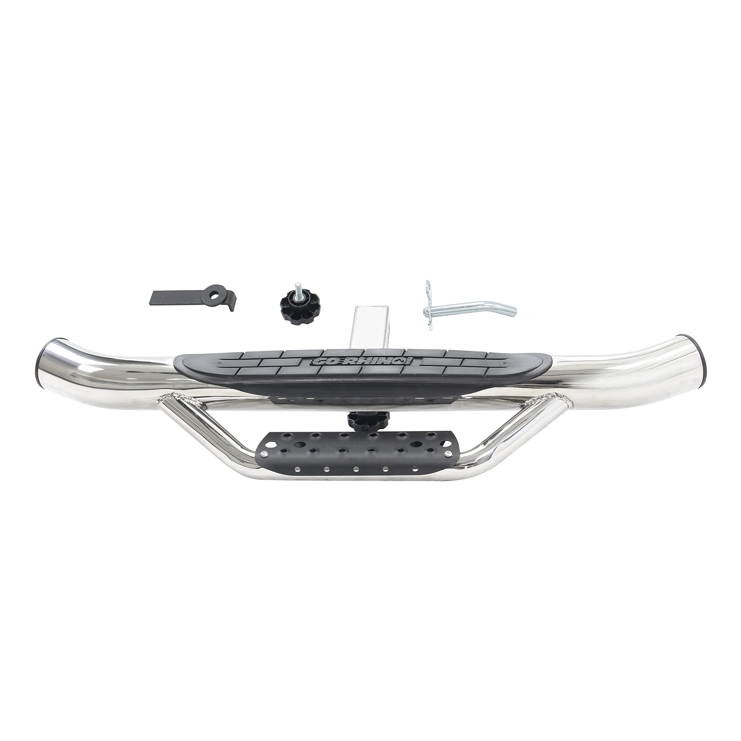 Go Rhino! D360PS Dominator Polished Stainless Steel HitchStep for 2" Receivers