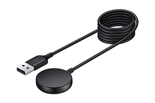 Samsung Galaxy Watch Charger, inbox replacement, for Gear S3, Galaxy Watch Active, Active 2, Watch 3, Watch 4, Watch 4 Classic US Version Black