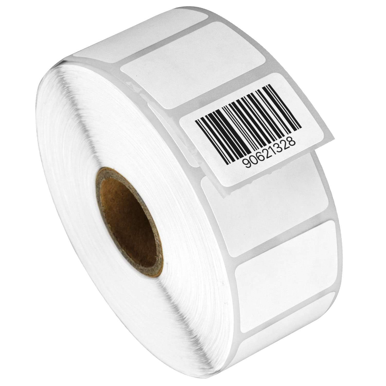 4 Rolls / 1" Core - OfficeSmartLabels ZE1115085 [ 1.25" x 0.85" ] Direct Thermal Labels Postage Barcode Shipping Desktop Printer UPC FBA Warehouse Sticker Zebra Compatible Labels