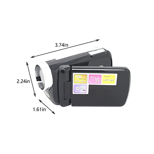 #8yLo96 Digital Video Camera 12 Million Pixels 1 8 Inch Student Children's Gift Camera Entry Level Camera 4X Digital Zoom Cam