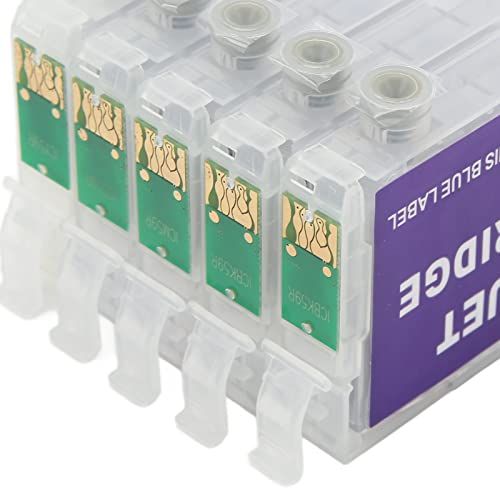 FTVOGUE 5PCS Ink Cartridge,Printing Accessory Desktop Photo Printers T1151 T1151 T1032 T1033 T1034 for Home