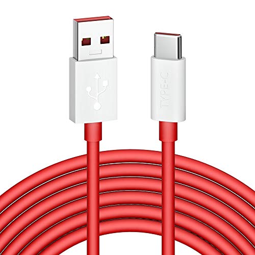 Jelanry for OnePlus 8 Pro Warp Charging Cable 65W OnePlus 6T 10 Pro 9 Pro 7T 6T 5 5T Dash Charging USB Type C Cable Rapid Data Syncing Rubber Coating 100W SUPERVOOC Charging Cable for OnePlus 11, 6FT