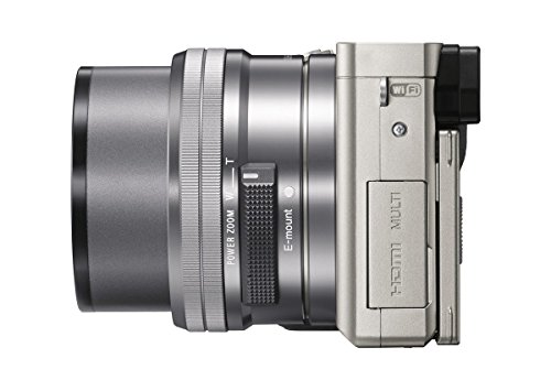 Sony Alpha a6000 Mirrorless Digital Camera with 16-50 mm Lens 24.3MP (Silver) (Renewed)