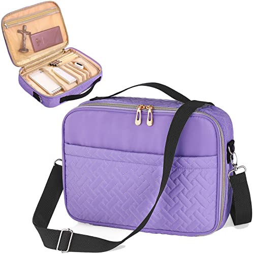 Large Bible Cover, Bible Case for Women, Stylish Bible Case with Adjustable Shoulder Strap, Bible Covers for Women, Bible Bag, Bible Carrying Case for Women