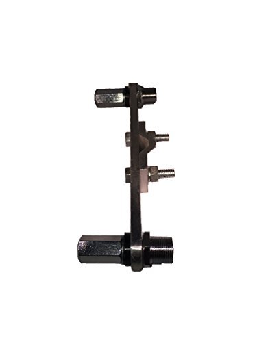 Pro Trucker CB Radio Antenna Dual Mirro Mount with (2) SO-239 Antenna Studs