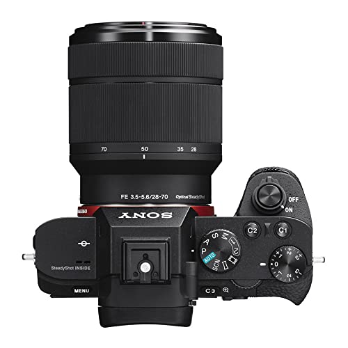 Sony Alpha a7II Mirrorless Digital Camera Bundle with 28-70mm f/3.5-5.6 Lens and 64GB SD Card (2 Items)