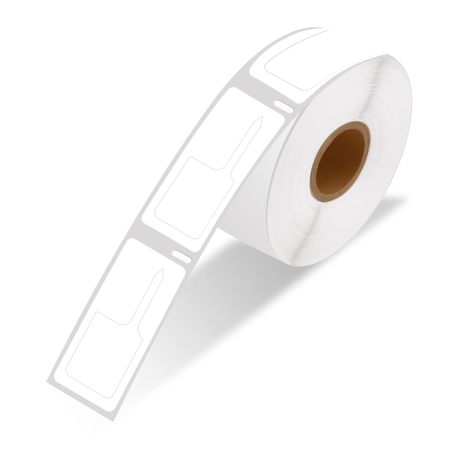 USUPERINK 2 Roll (400 Labels/roll) Compatible for Dymo LabelWriter 30373 Jewelry Price Tag 2-up Rat Tail Labels 7/8'' x 15/16'' Retail Adhesive Label Sticker [NOT FIT 550 & 5XL]
