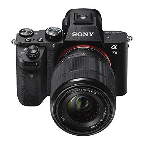 Sony Alpha a7II Mirrorless Digital Camera Bundle with 28-70mm f/3.5-5.6 Lens and 64GB SD Card (2 Items)