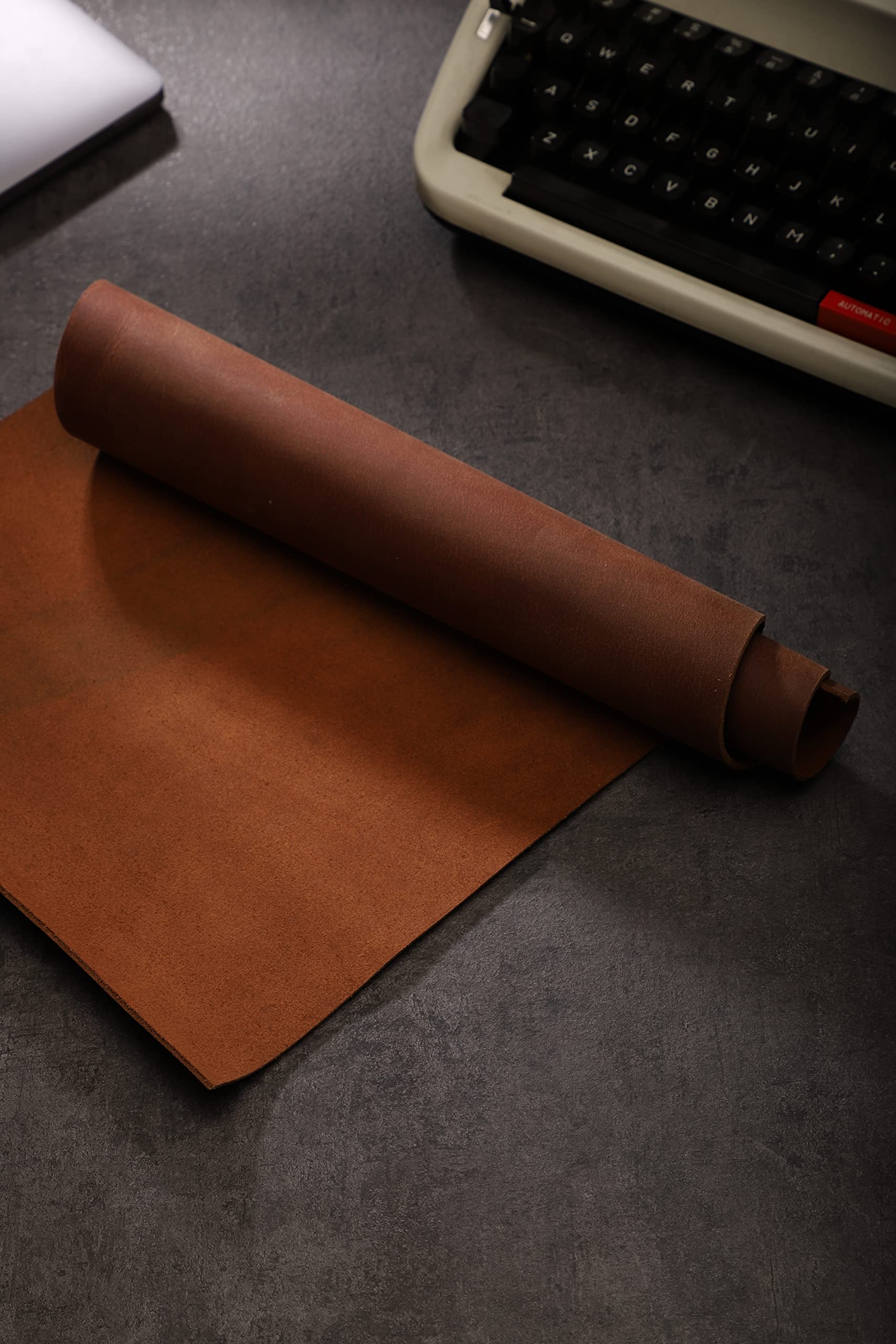 Genuine Leather Sheets for Leather Crafts - Full Grain Buffalo Leather Squares- Great for Jewelry, Leather Wallets, Cricut, Arts & Crafts β Includes 3 Sheets (12x12")+ Leather Cord (36")