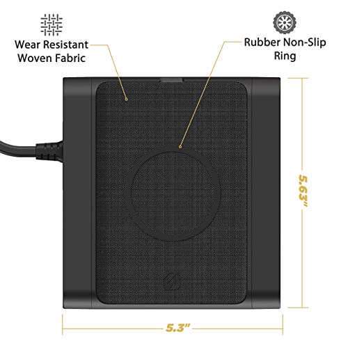 Scosche BLQP-XTSP BaseLynx Pad Qi-Certified Modular Customizable Wireless Charging Station