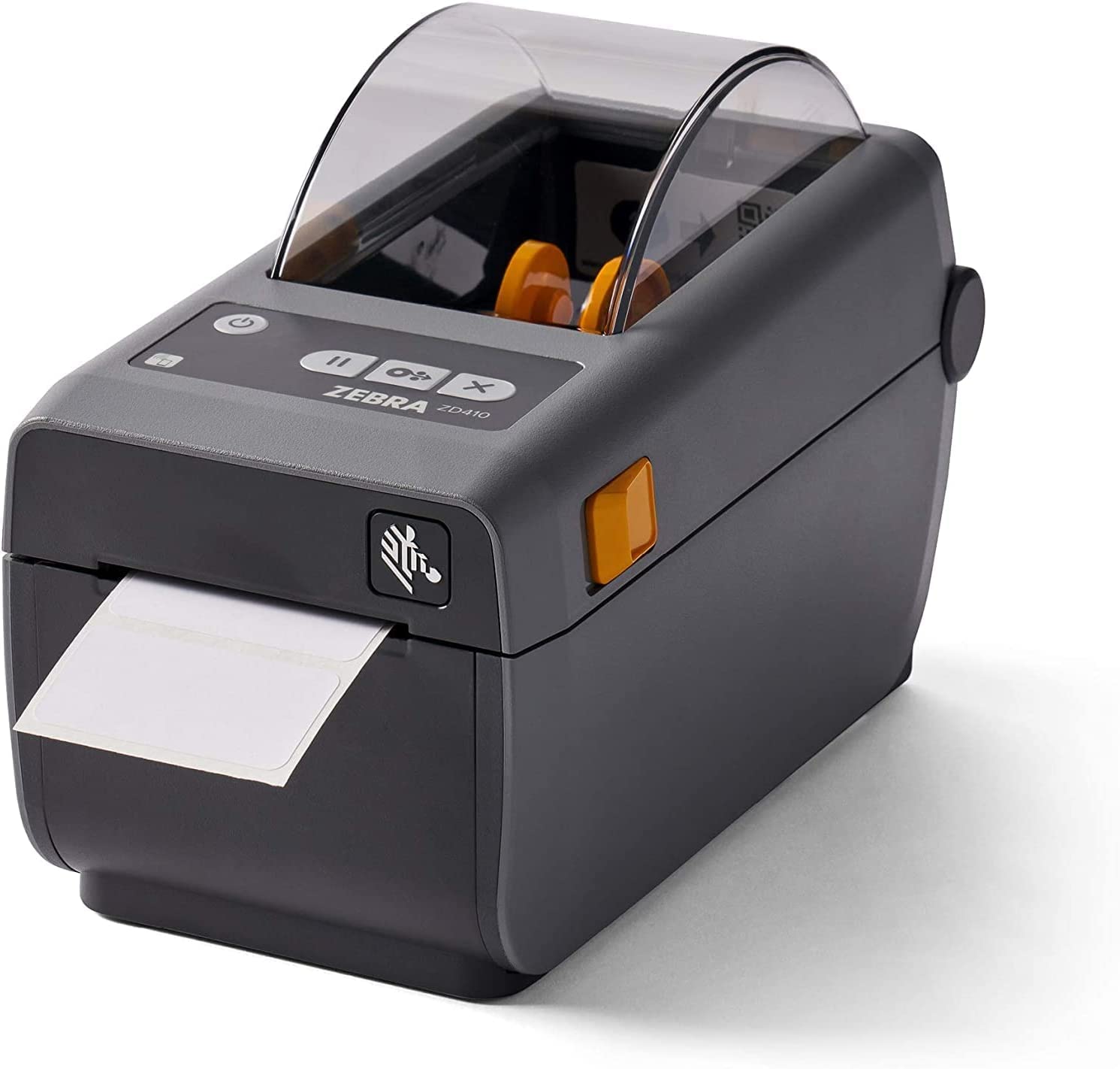 ZEBRA ZD410 Direct Thermal Only Desktop Printer - Ethernet, Bluetooth, USB and USB Host Connectivity, 2" Print Width, 203 DPI, 6 IPS, Monochrome Barcode Label Printer ZD41022-D01E00EZ JTTANDS