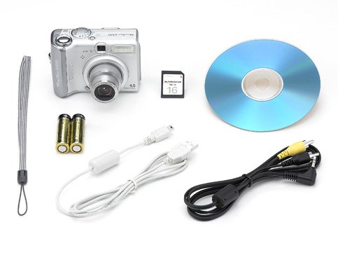 Canon Powershot A520 4MP Digital Camera with 4x Optical Zoom (OLD MODEL)