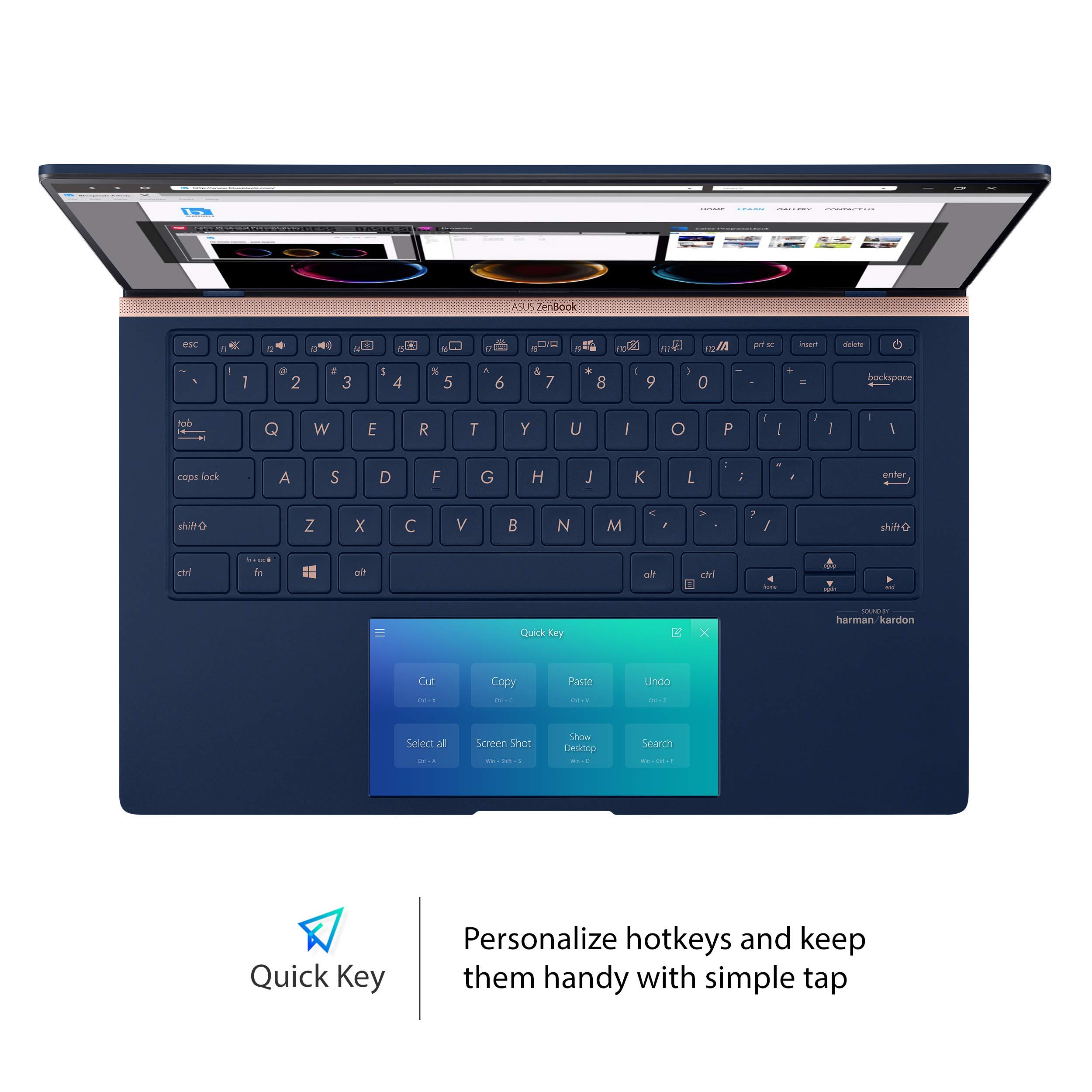 Asus ZenBook 14 Ultra-Slim Laptop 14 Full HD NanoEdge Bezel, Intel Core i7-1065G7, 8GB RAM, 512GB PCIe SSD, NumberPad, Thunderbolt 3, Windows 10 Home, Pine Grey, UX425JA-EB71 (Renewed)
