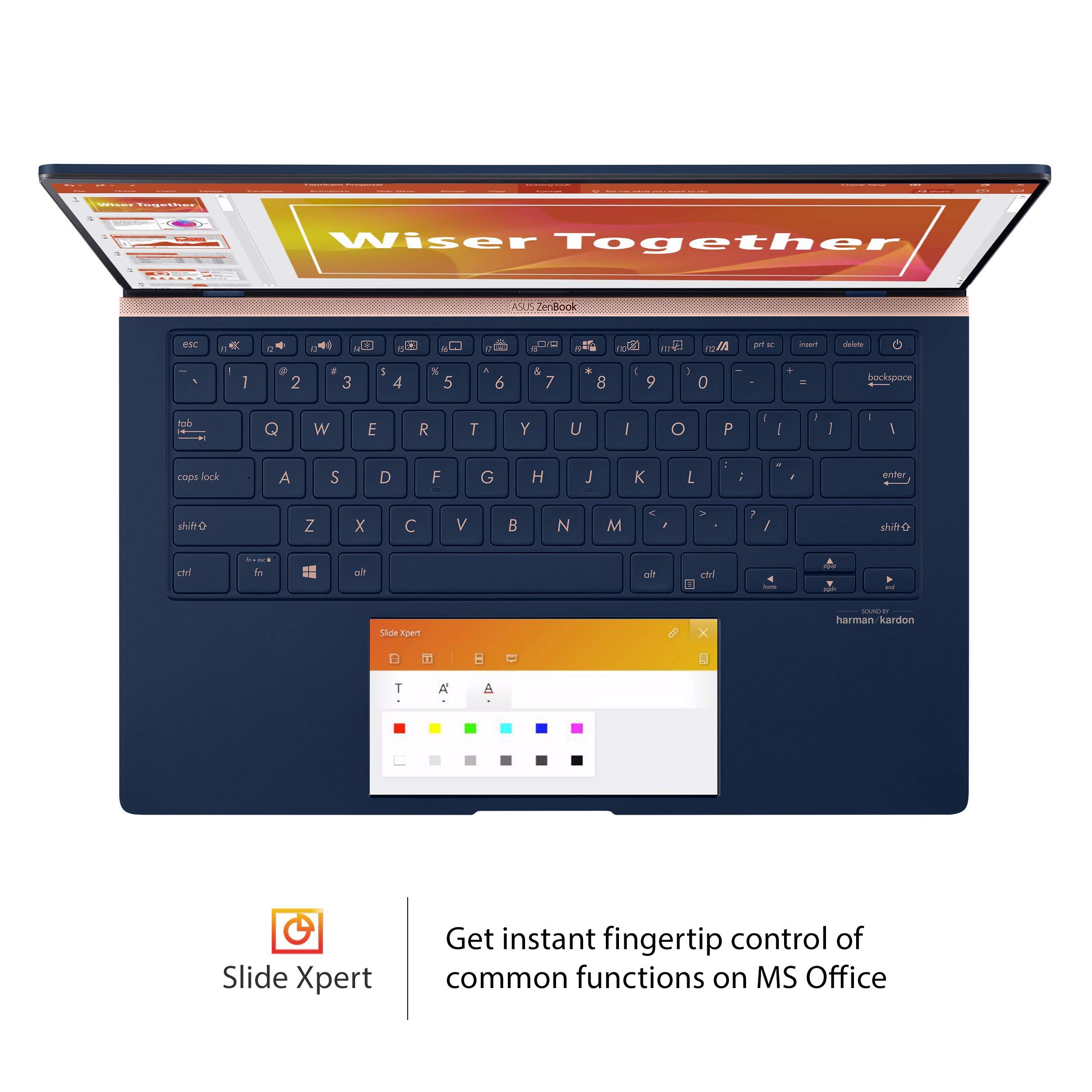 Asus ZenBook 14 Ultra-Slim Laptop 14 Full HD NanoEdge Bezel, Intel Core i7-1065G7, 8GB RAM, 512GB PCIe SSD, NumberPad, Thunderbolt 3, Windows 10 Home, Pine Grey, UX425JA-EB71 (Renewed)