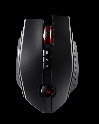ZL50 Sniper Edition Laser Wired Gaming Mouse - 11 Programmable Buttons - Light Strike Optical Switches and Wheel - X'Glide Mouse Feet - Adjustable 8200 CPI/DPI - Wired USB Black