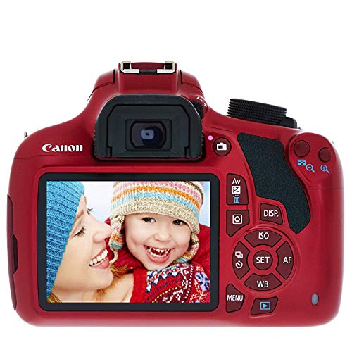 Canon EOS Rebel T6 Digital SLR Camera Kit with EF-S 18-55mm f/3.5-5.6 is II Lens (Limited Edition Red)